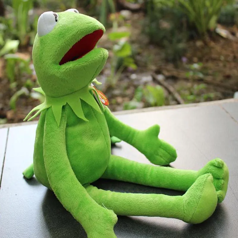 Hot Sale 40cm Kermit Plush Toys Sesame Street Doll Stuffed Animal ...