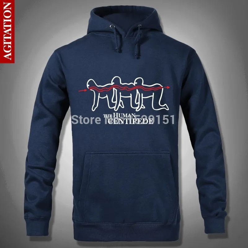 The Human Centipede THC Fashion Jacket Fleece Velvet Hoodies Men Coat ...