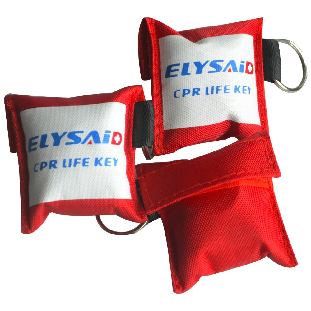 Elysaid CPR спасательный ключ CPR реаниматор маска CPR лицевой щит для ...