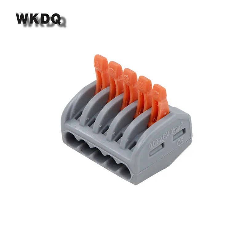 WAGO 20pcs 222-415 Push In Compact Wiring Connector Fast 5 pole ...