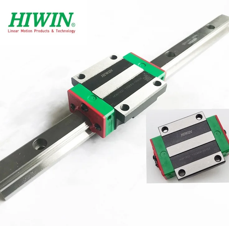 1 шт. линейная направляющая HIWIN рельса HGR25-L 1700 мм+ 2 шт. HGW25CA ...