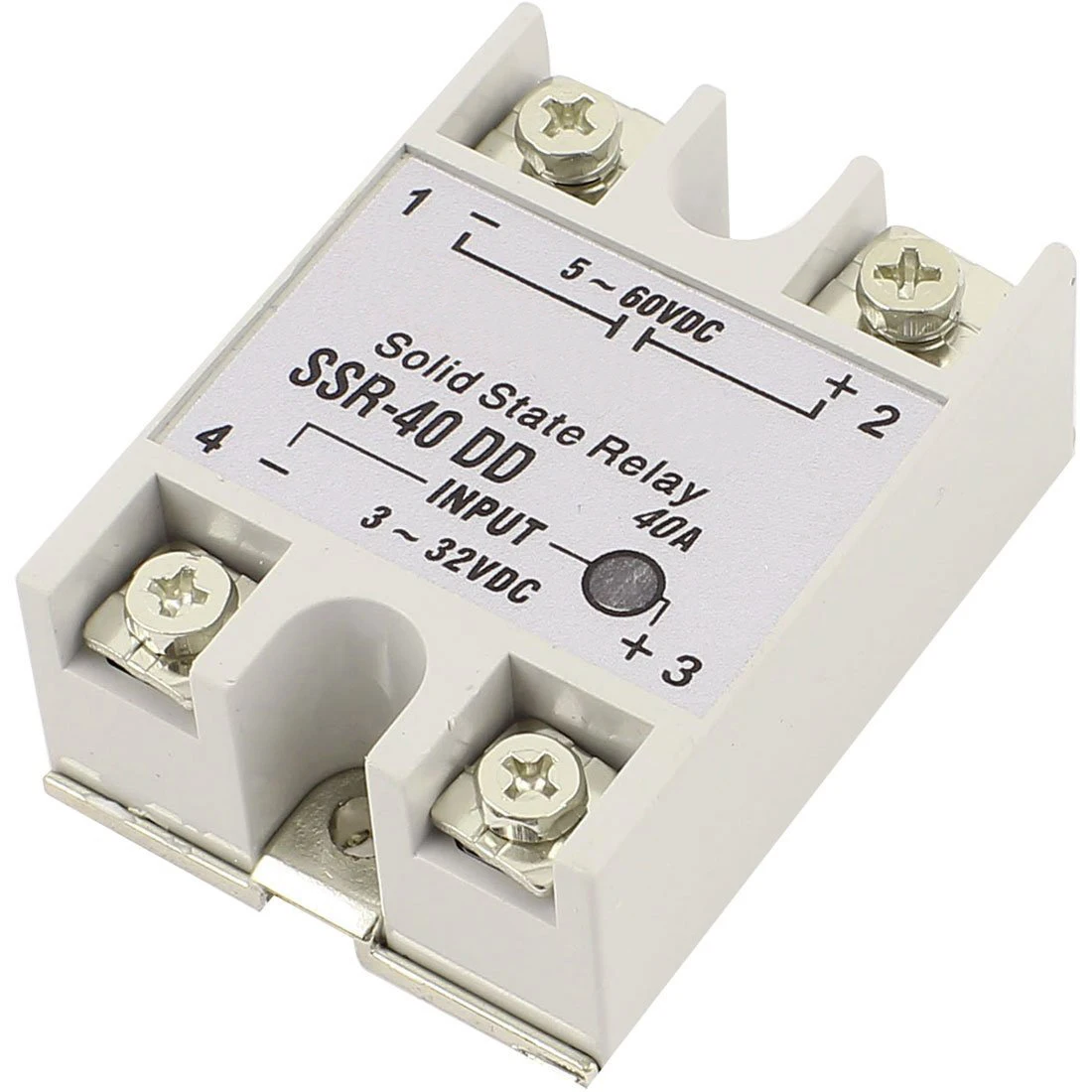 Aliexpress.com : Buy Single Phase Solid State Relay DC DC SSR 40DD 40A ...