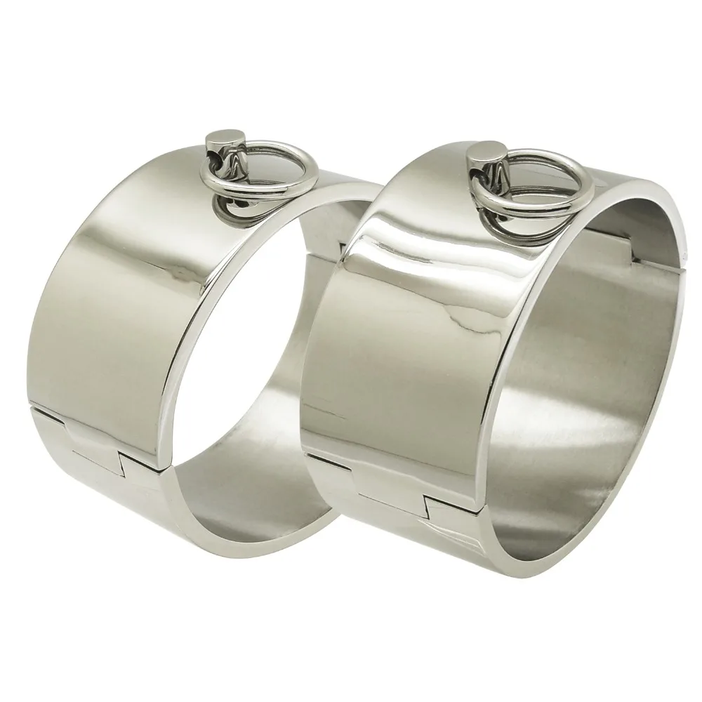 Buy 90mm Polished Stainless Steel Locking Slave Ankle