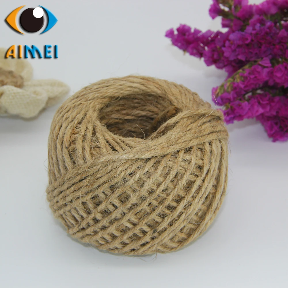 Aliexpress.com : Buy Handmade DIY color retro hemp rope 2mm60 meters ...