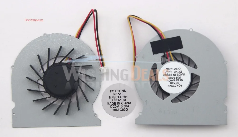 New CPU Laptop Cooling Fan para Foxconn NT i1250 NT 270 NT i1500 NT ...