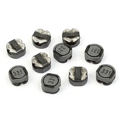 10 Pcs 331 330uh Inductance 6.2x6x3.2mm Shield Surface Mount Smd Power ...