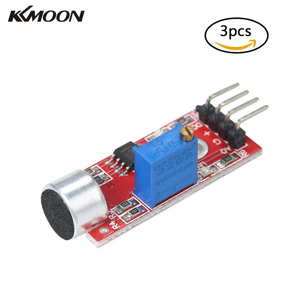 3pcs Mini Sensor Module High Sensitivity Microphone Sound Sensor Module