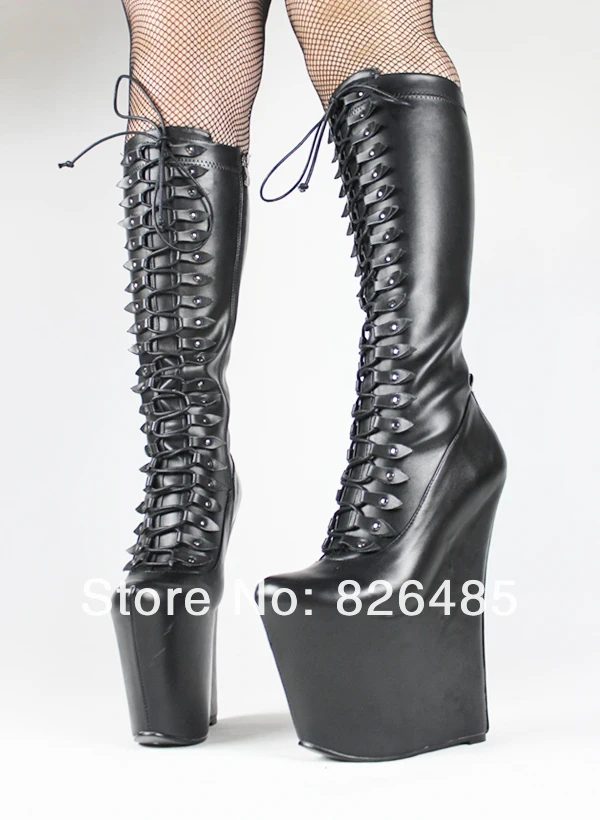 Aliexpress.com : Buy Extreme high heel 8inches wedges around 4 inches ...