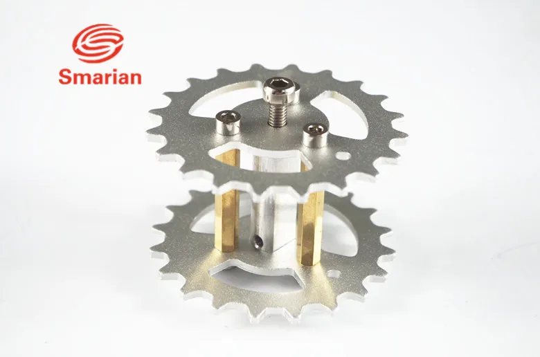 Official-smarian-silver-2pcs-Aluminum-Alloy-Metal-Driving-Wheel-for ...