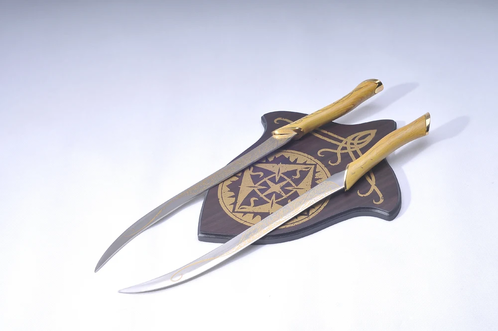 Double sword The Lord of the Rings Legolas elves sword weapons Cosplay ...