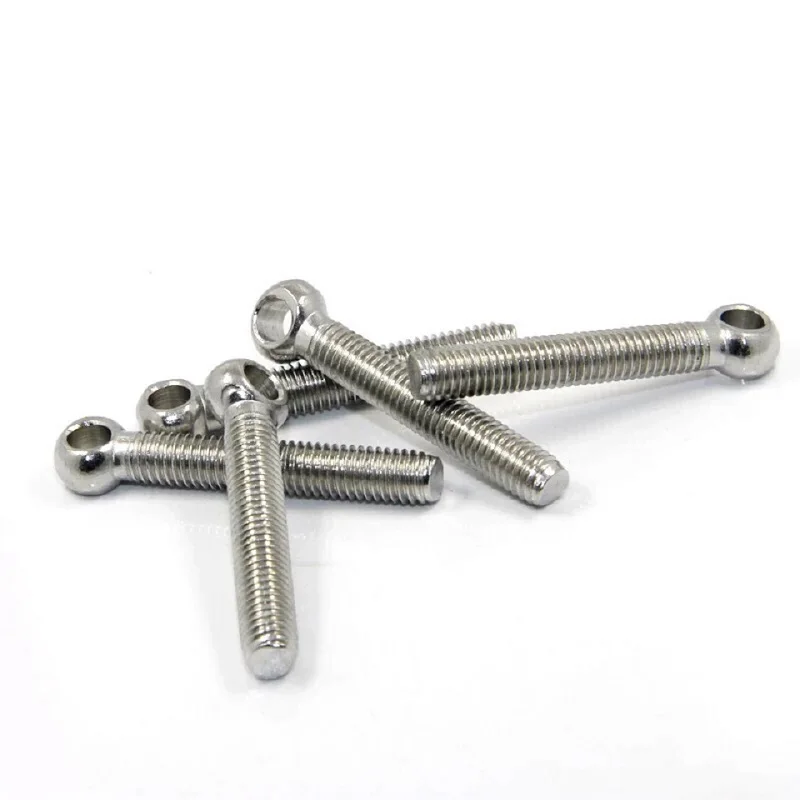 10pcs/lot DIN444 Stainless steel eye bolt wing hinge screw articulated ...