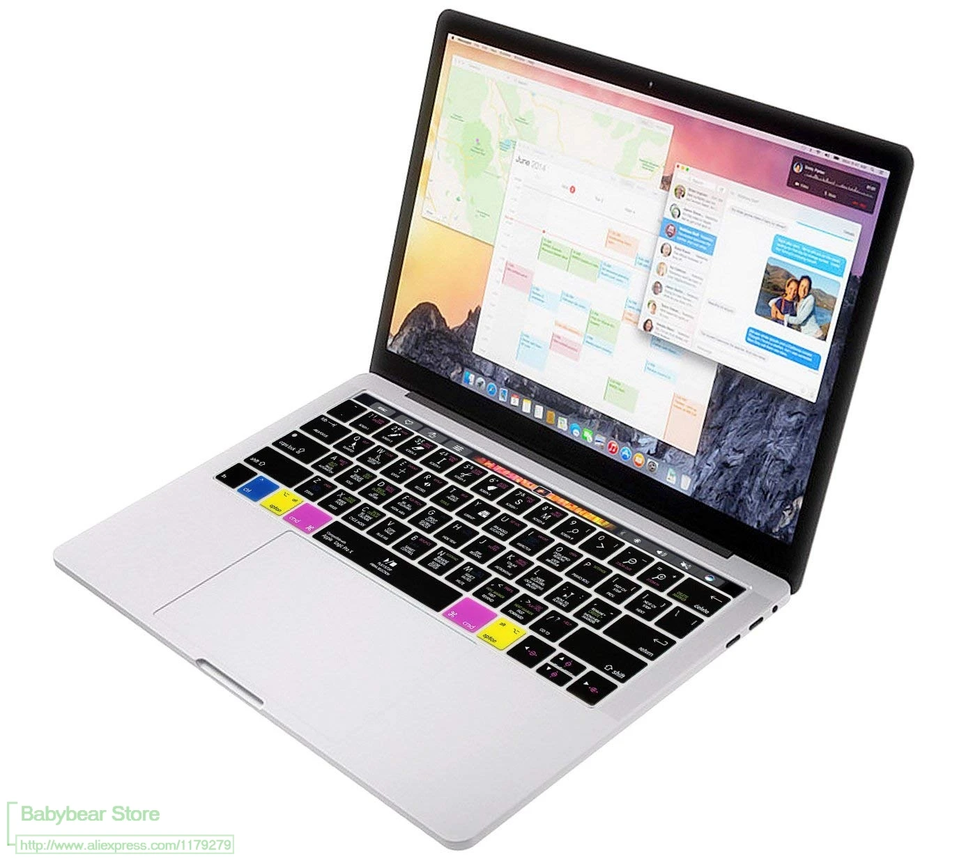Logic Pro X Hot Key Shortcut Silicone Keyboard Cover Keypad Skin For