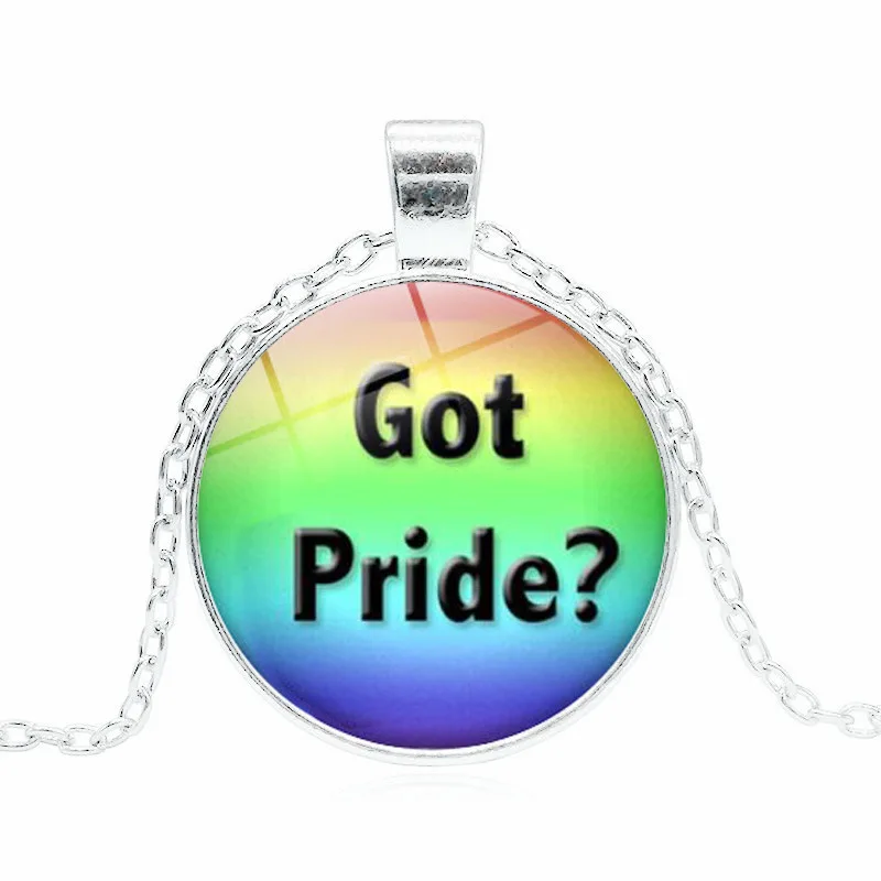 LGBT Gay Pride Chain Pendant Necklace (Various Designs) - Queerks™