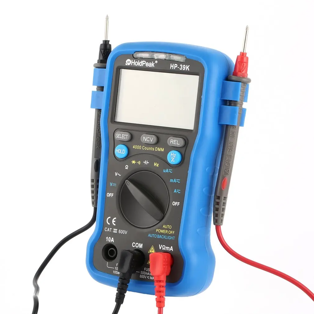 HoldPeak HP 39K Digital Multimeter Auto Range Avometer Universal Meter ...