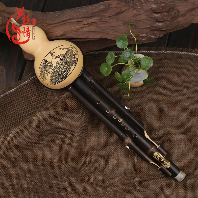 Chinese-Flute-Hulusi-Gourd-Bamboo-Flauta-Ethnic-Professional-Musical ...
