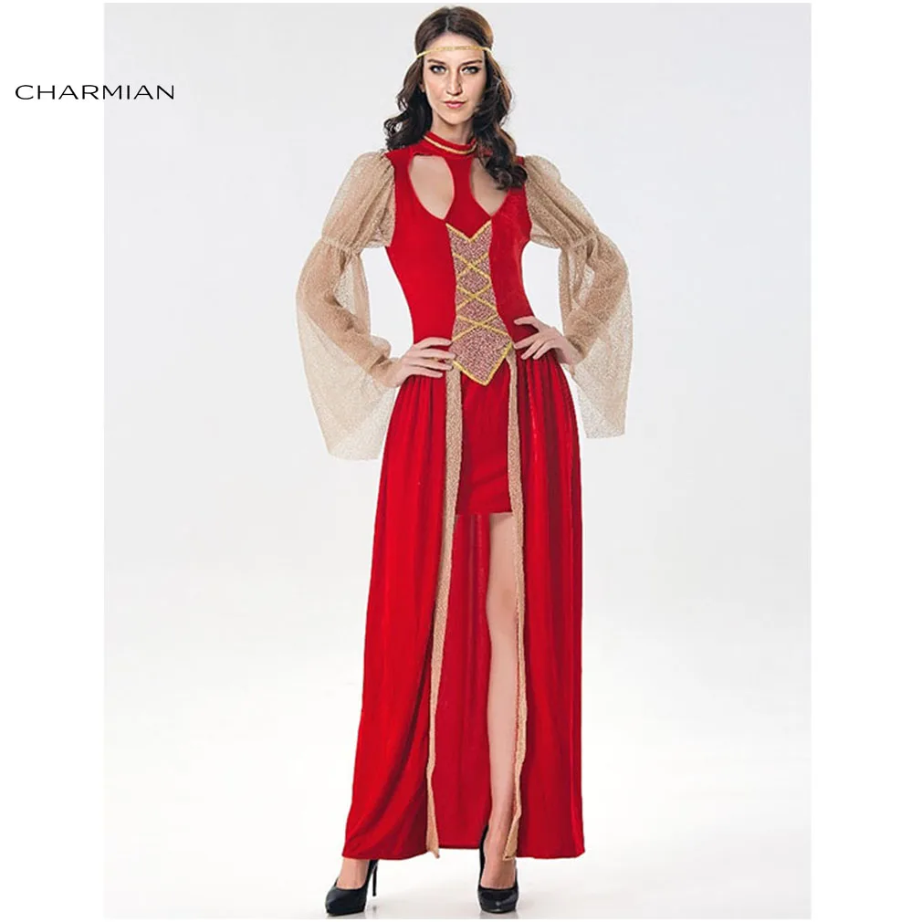 Charmian Classy Renaissance Beauty Halloween Costume for Women Adult ...