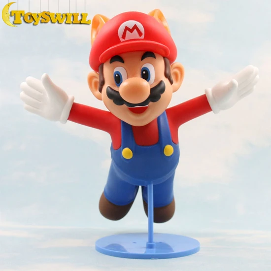 Super Mario Bros Flying Raccoon Tanooki MARIO Figure Toys|figure ...