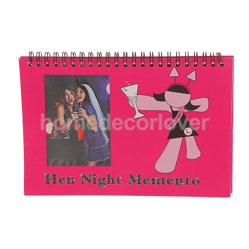 Hen Night Party Memento Photo Book Album Wedding Keepsake Memory|bride ...