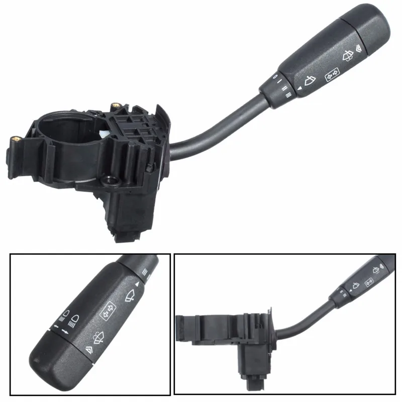 SVALID Black Turn Signal Indicator Wiper Combined Stalk Switch For ...