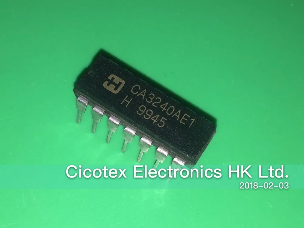 3 ピース/ロット CA3240AEI IC 3240 DIP 14 デュアル 4.5 MHZ の BIMOS オペアンプ MOSFET 入力バイポーラ出力|amplifiers 4 ...