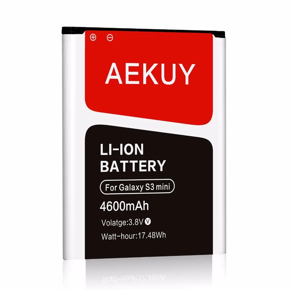 AEKUY high capacity S3 MINI Battery 4600mAh Li on battery For Samsung ...