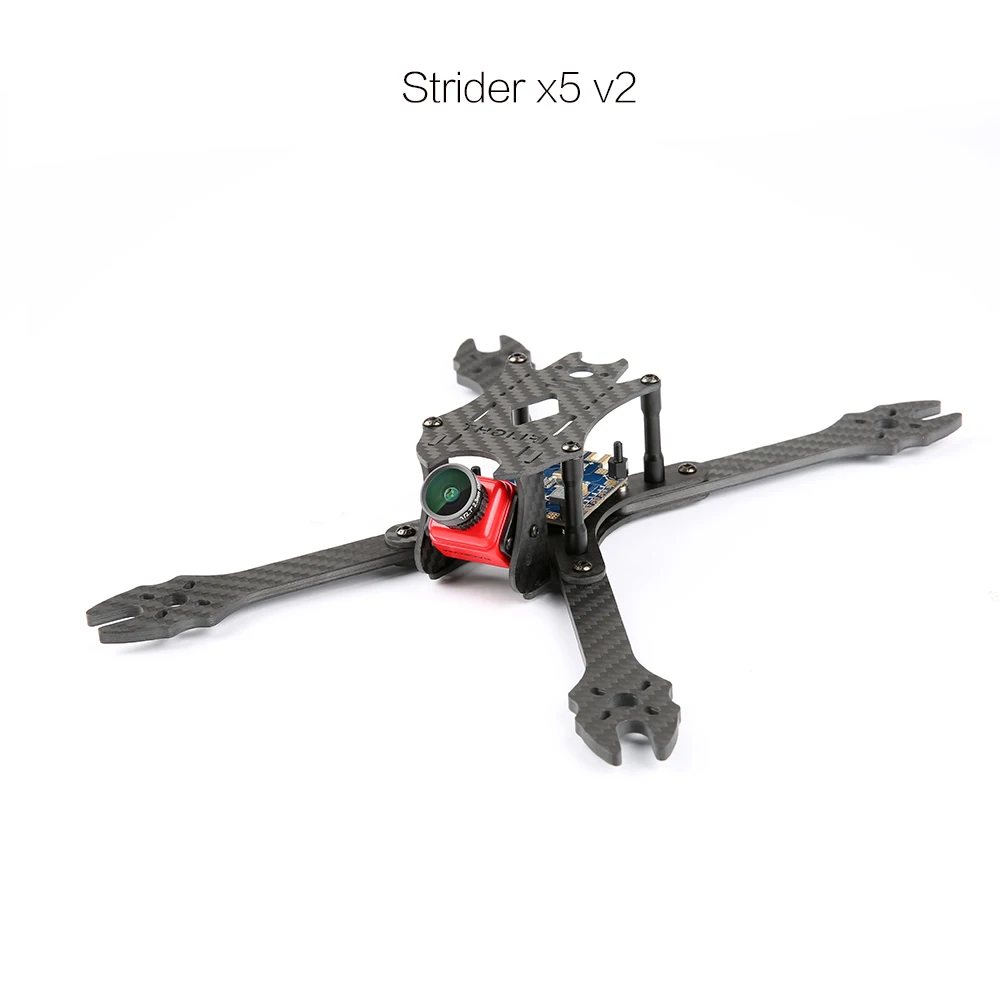 3K Carbon Fiber Strider X5 V2 230mm Stretch X FPV Racing Quadcopter ...