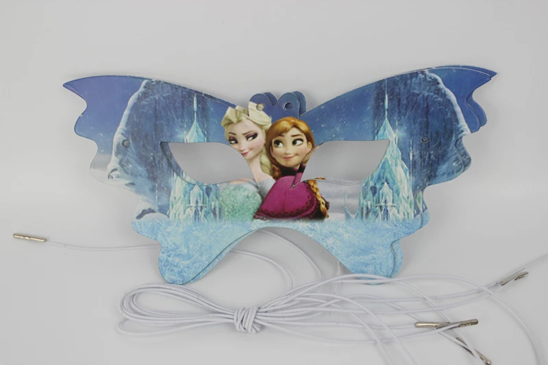 Frozen 12pcs Elsa&Anna Cartoon Pattern Theme Party Mask kids Birthday ...