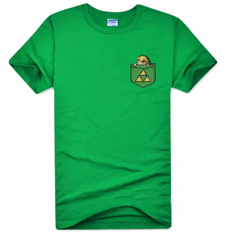 The Legend of Zelda T shirt Anime Link Cosplay T Shirt Fashion Cotton ...