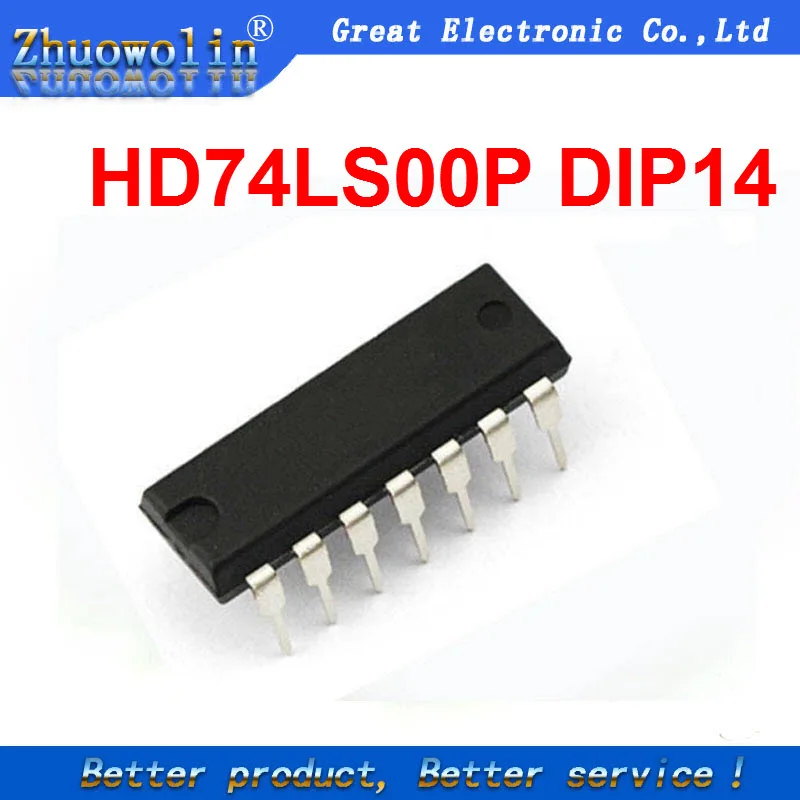 10pcs/lot HD74LS00P SN74LS00N DIP 14-in Integrated Circuits from ... 10pcs/lot HD74LS00P SN74LS00N DIP 14-in Integrated Circuits from ...