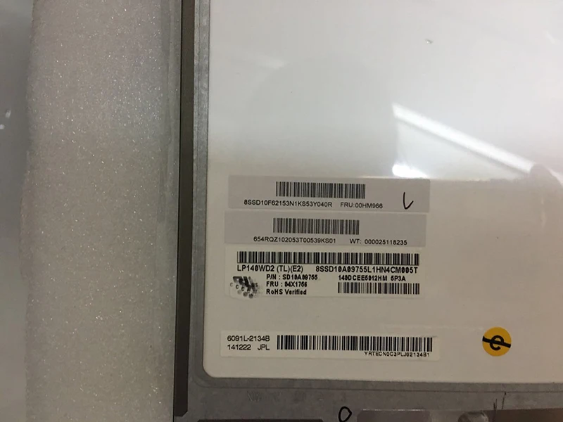 Для lenovo THINKPAD X1 carbon Laptop lcd matrix screenLP140WD2-TLE2 ...