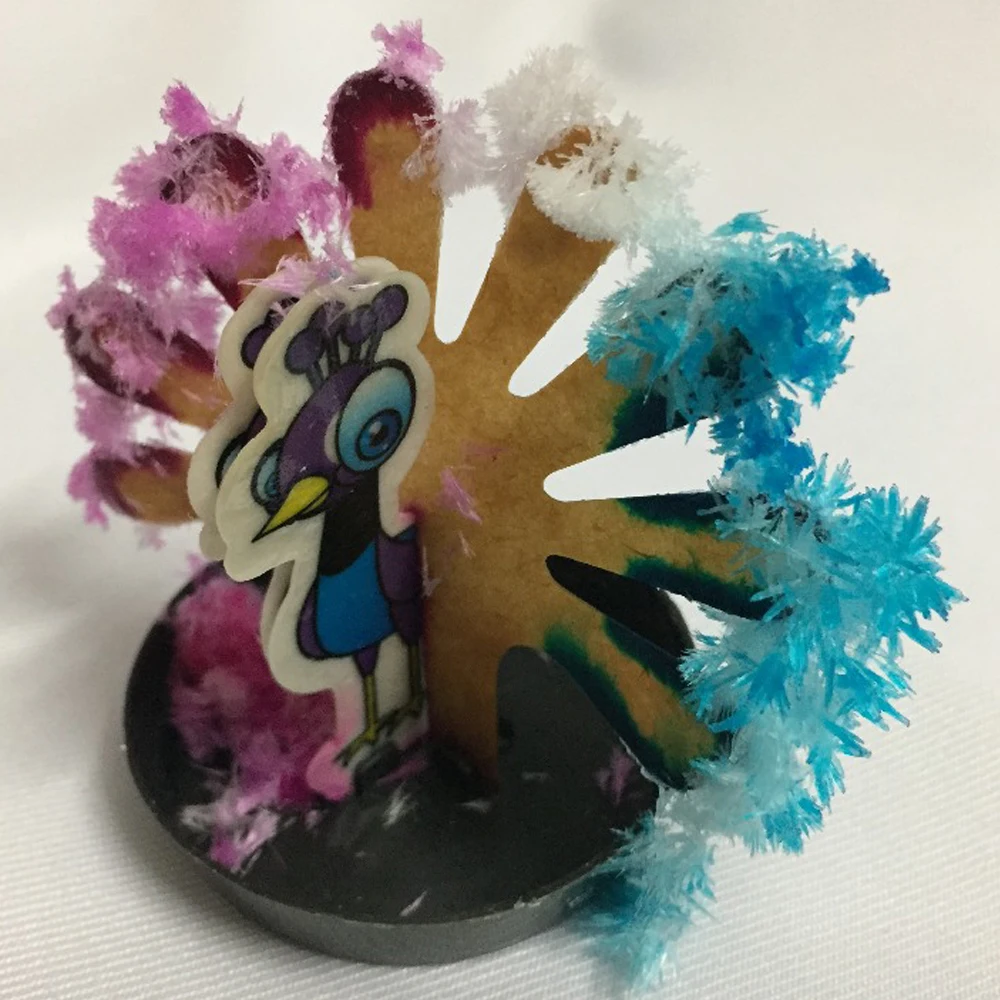 2019-Multicolor-Magic-Growing-Paper-Peacock-Tree-Mystic-Flamingo ...