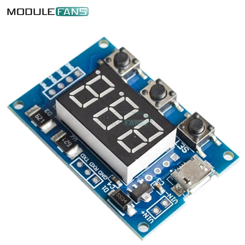 2 CH Channel Dual Way Independent PWM Generator Digital LED Duty Cycle ...