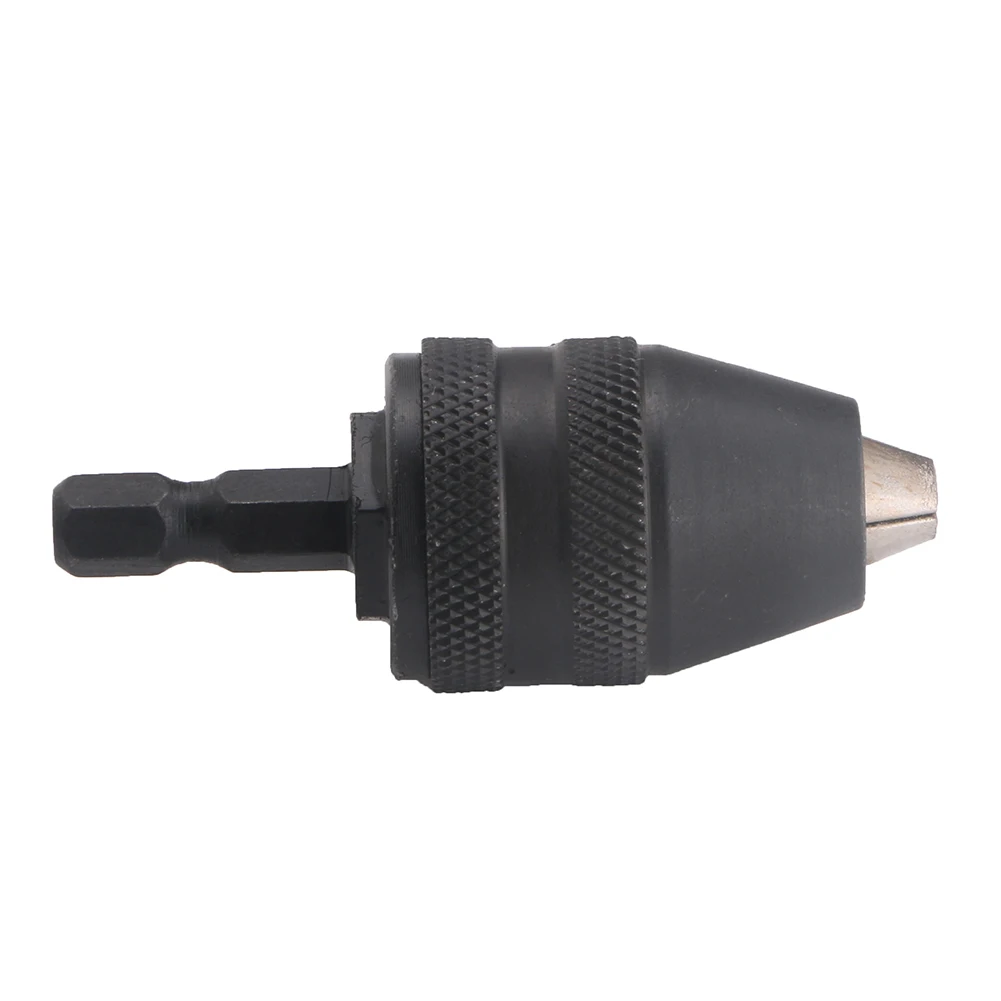 Electric-0-5-8mm-Keyless-Chuck-Plug-Adapter-Drill-Bit-Converter-1-4-Hex ...