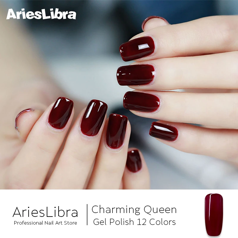 Aliexpress.com : Buy New Arrival Gel Polish 12 Kinds Red Color UV LED ...