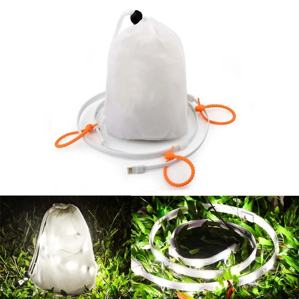 LED Rope Lights for Tent Camping Hiking Safety Emergencies USB Powered ...