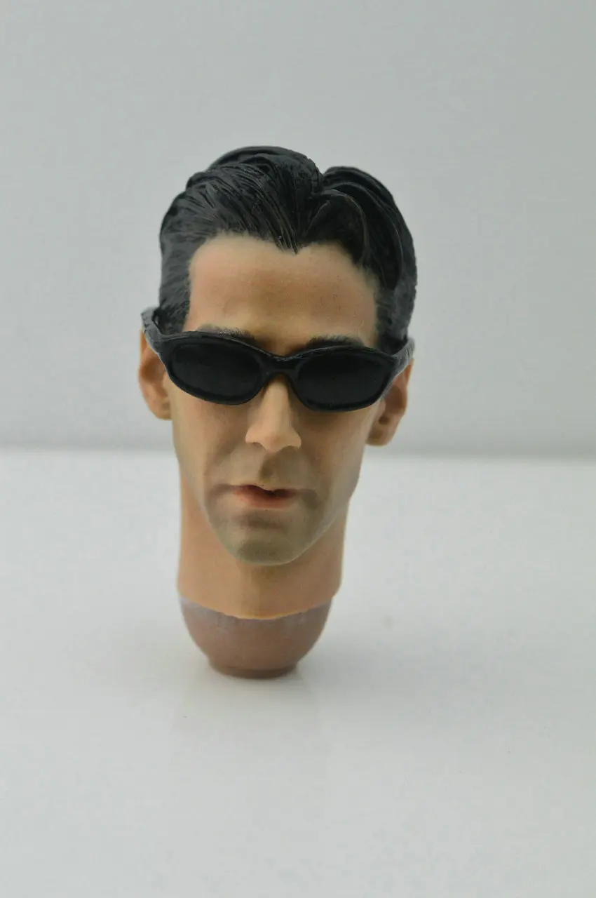 Custom 1/6 Matrix Neo Keanu Reeves Leo Head Sculpt & Glasses Fit ...