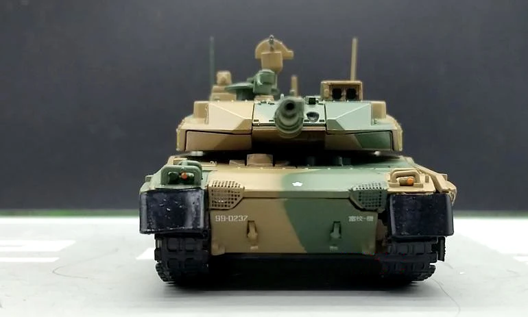 1:72 Japanese Self Defense Force 10 main battle tanks Alloy tank model ...