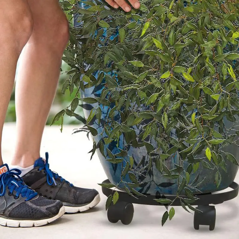 Maceta-de-Metal-para-plantas-carrito-con-ruedas-herramientas-de-jard-n ...