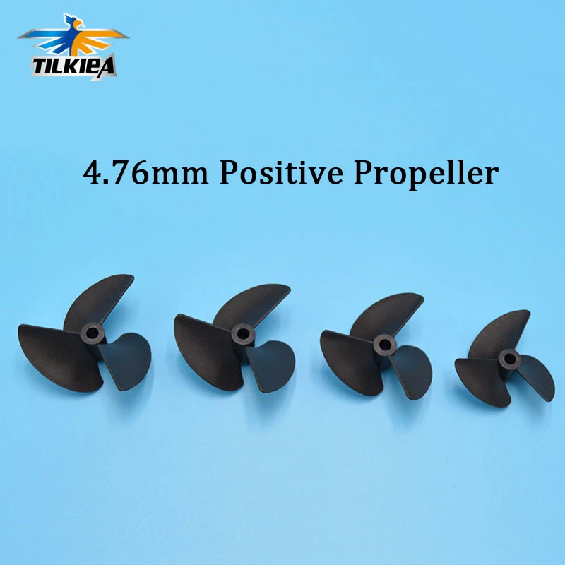Rc 4.8mm Nylon Propeller 3 Blades Propellers High Strength For 4.76mm ...