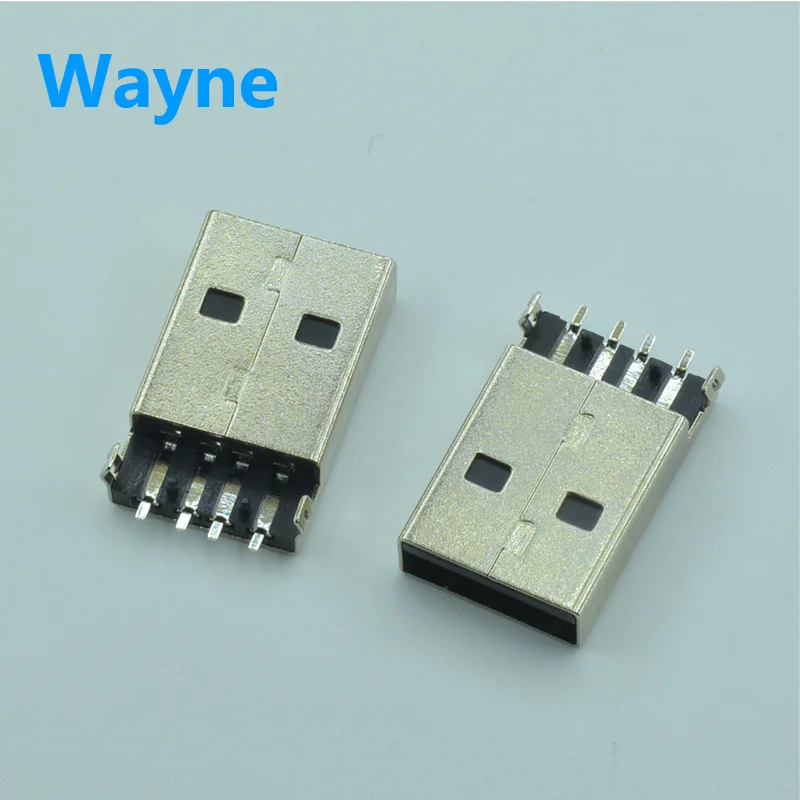 USB A SMD MALE A public sink plate USB data interface USB MALE sink ...