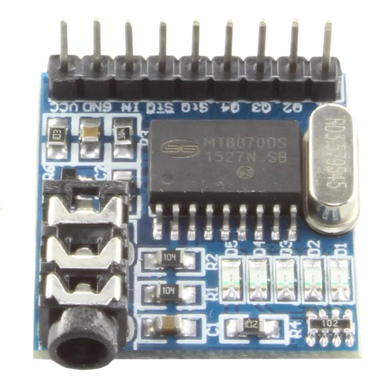 Dtmf Mt8870 Voice Decoding Module Phone Module Diy Electronica Audio Decoder Speech Voice Boards