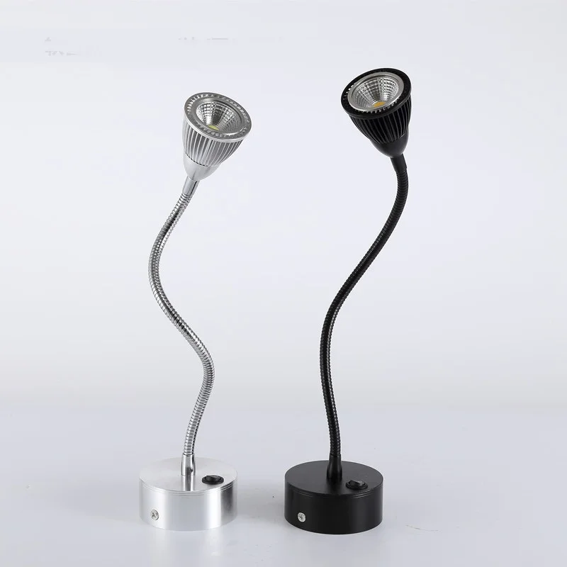 Led Wireless Rechargeable Small Spotlights Lamps Glass Counter ...