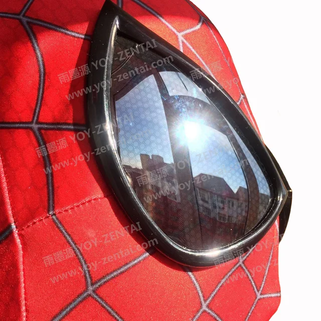 New Spiderman Lens Hero Spiderman Mirror Lenses -in Boys Costume ...