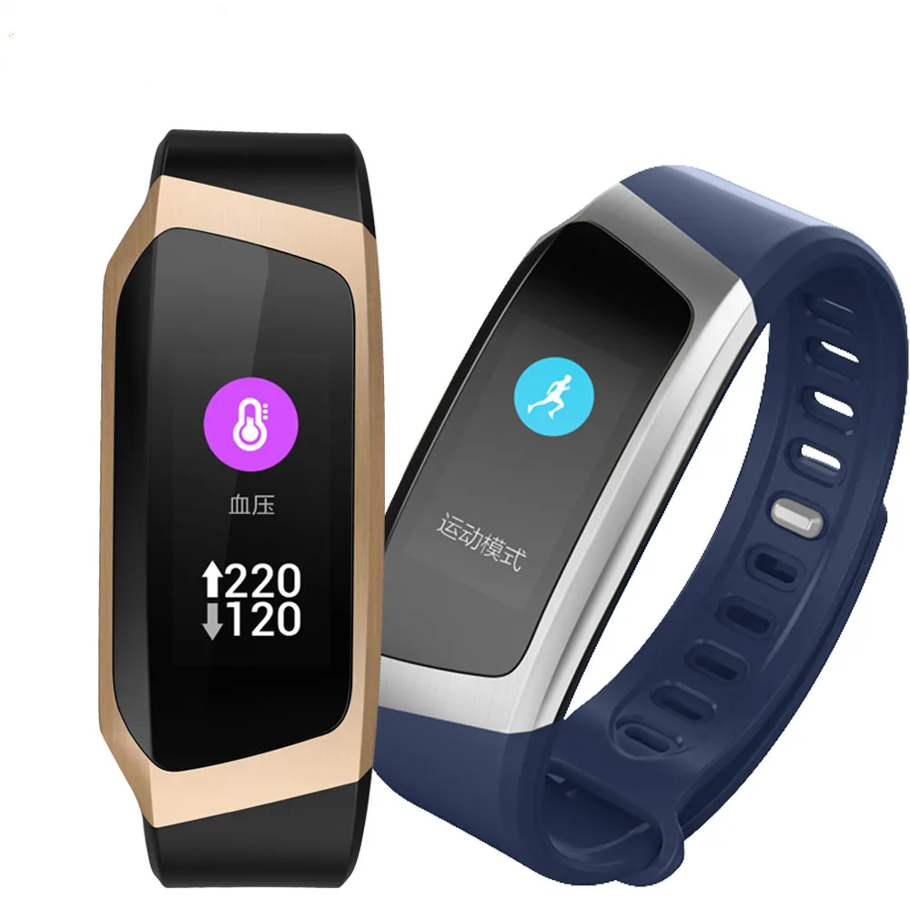 2018 Wristbands Smart Band Color LCD Screen Fitness Bracelet IP67 ...