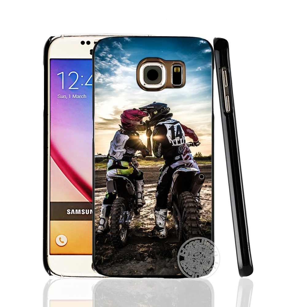 Motocross moto cross dirtbikes cell phone case cover for Samsung Galaxy ...