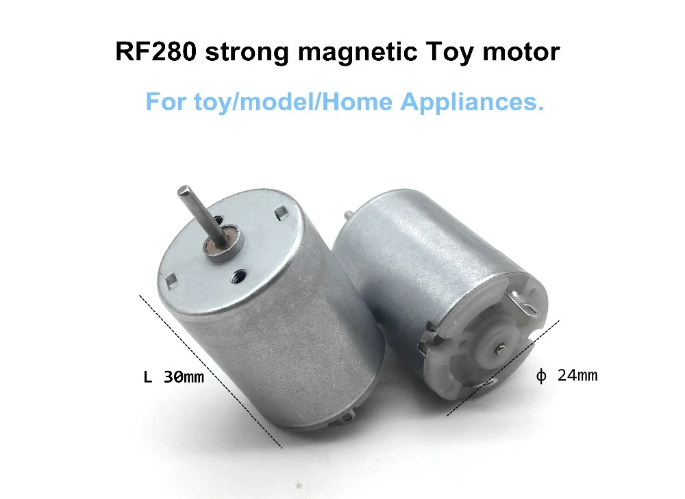 Rf280 3-12v Brush Dc Motor Strong Magnetic Toy Micro Motor Toy/model ...