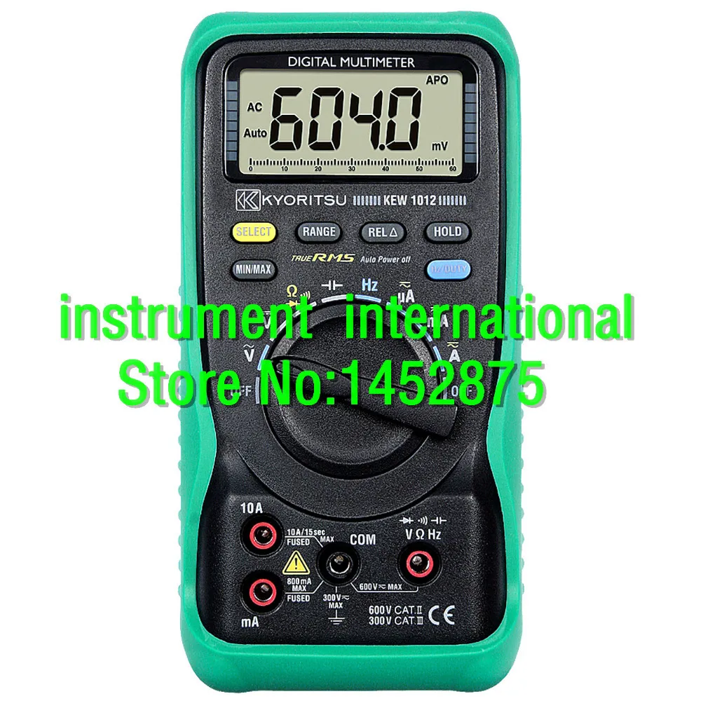 Kyoritsu multímetro Digital de valores eficaces auténticos de alta ...