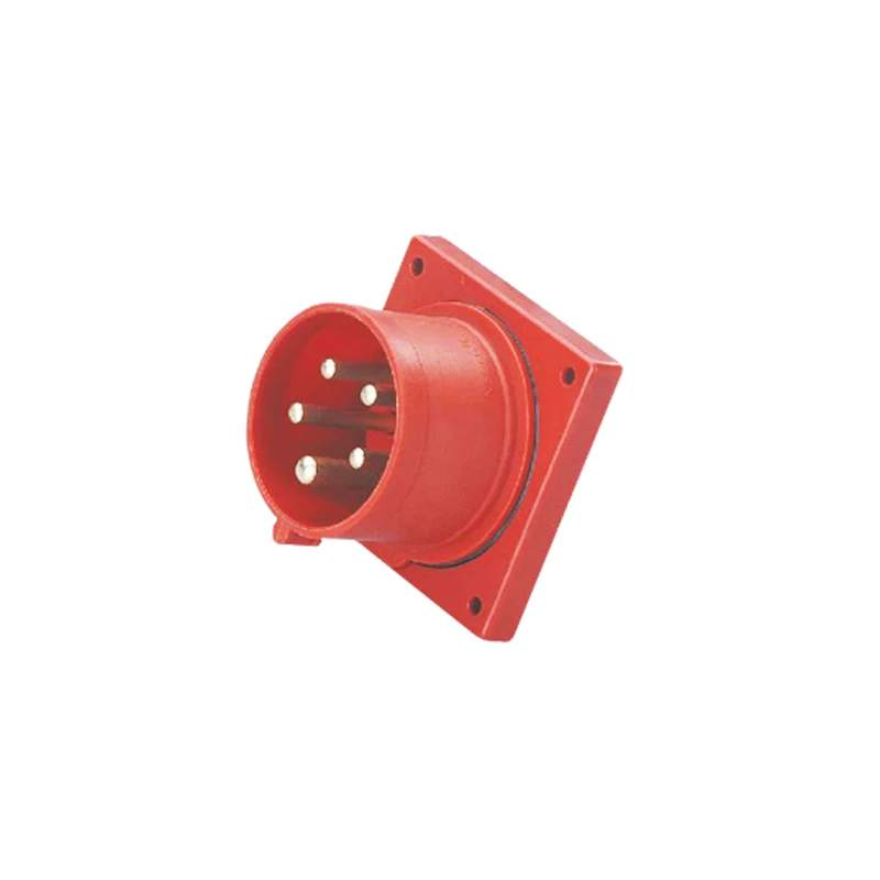 32A 5Pin Novel industrial implement hide direct socket connector SFN ...