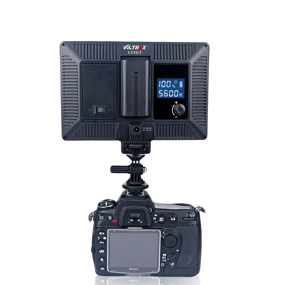 Discount Up to 50% Viltrox L116T LCD Display Bi-Color & Dimmable Slim ...