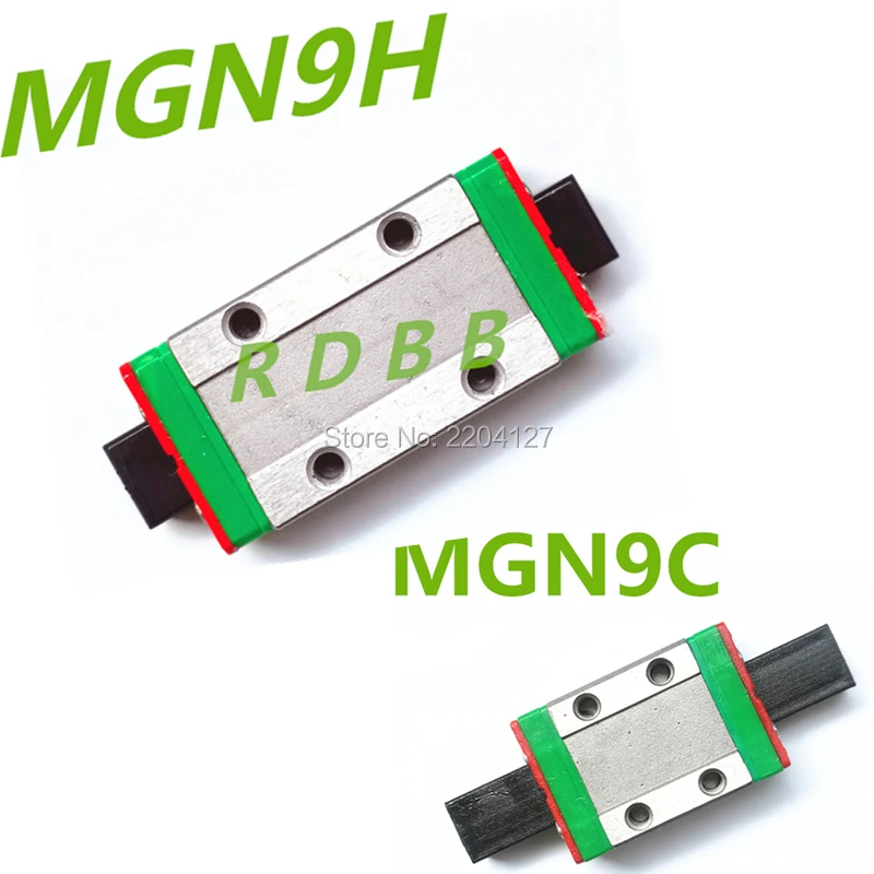 Линейная направляющая MGN9 100-650 мм с блоком MGN9 | AliExpress